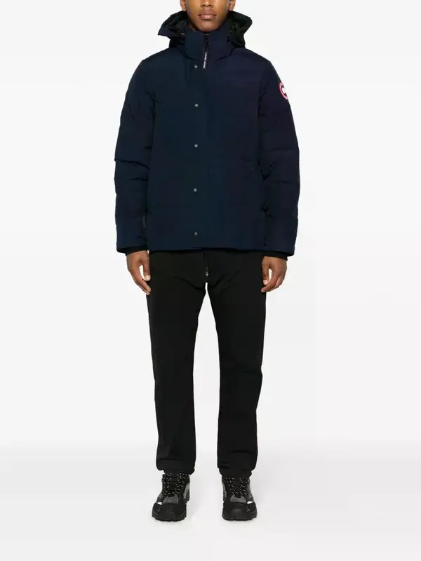 Canada Goose Wyndham Hooded Down Parka - Blue