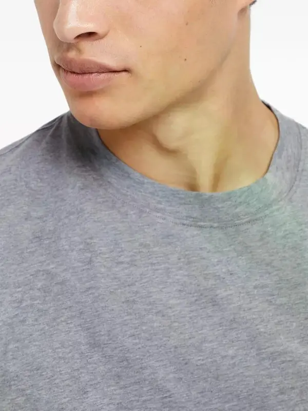 Brunello Cucinelli Mélange-effect Cotton-blend T-shirt