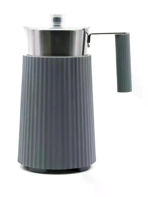 ALESSI Plissé Multi-function Milk Frother - Blue