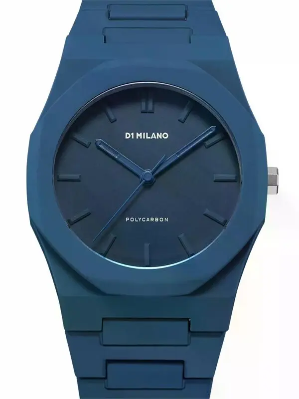 D1 MILANO Polycarbon 40.5mm Watch - Blue