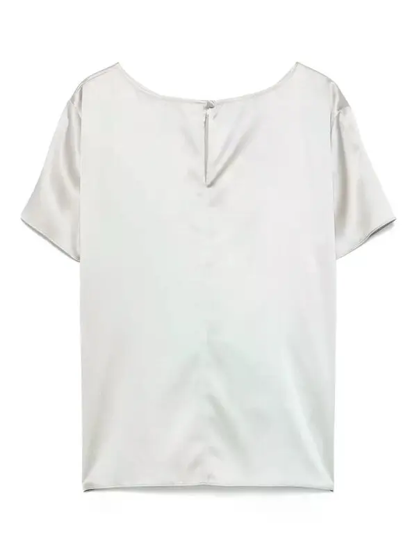 Emporio Armani Satin Top - Neutrals