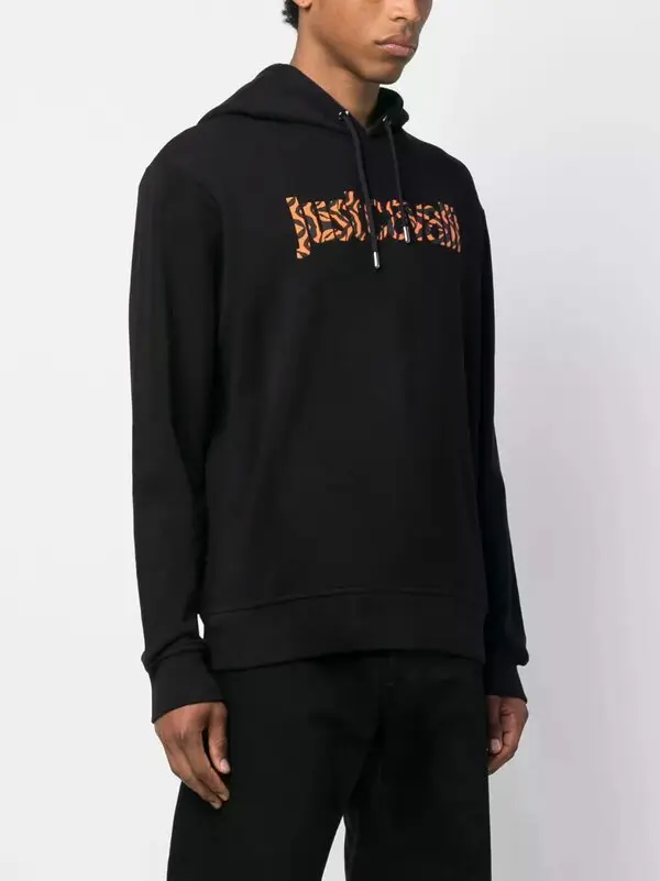 Just Cavalli Logo-print Cotton Hoodie