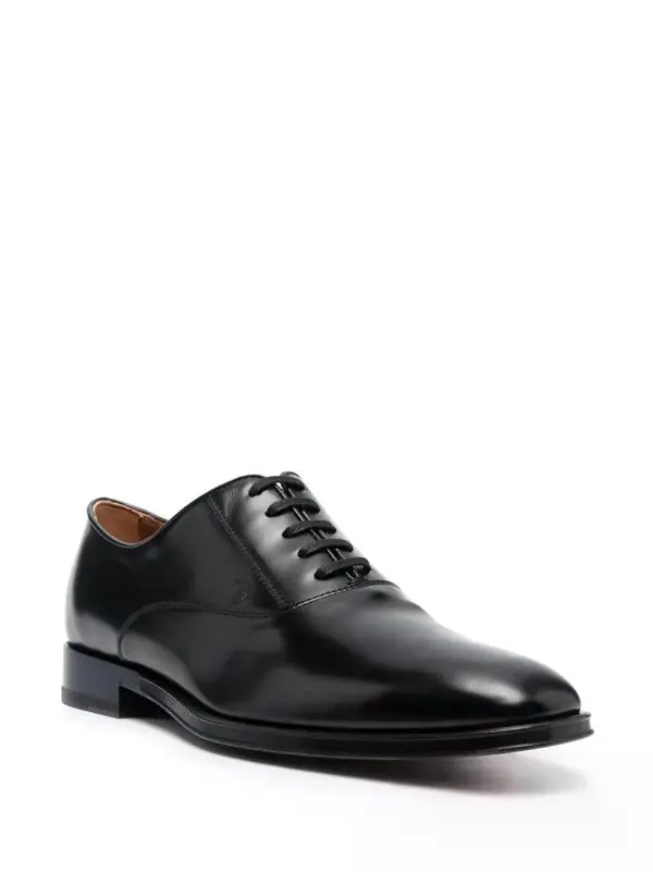 TOD'S Lace Up Almond Toe Oxford Shoes