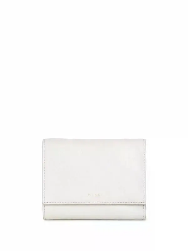 YU MEI Grace Leather Wallet - White