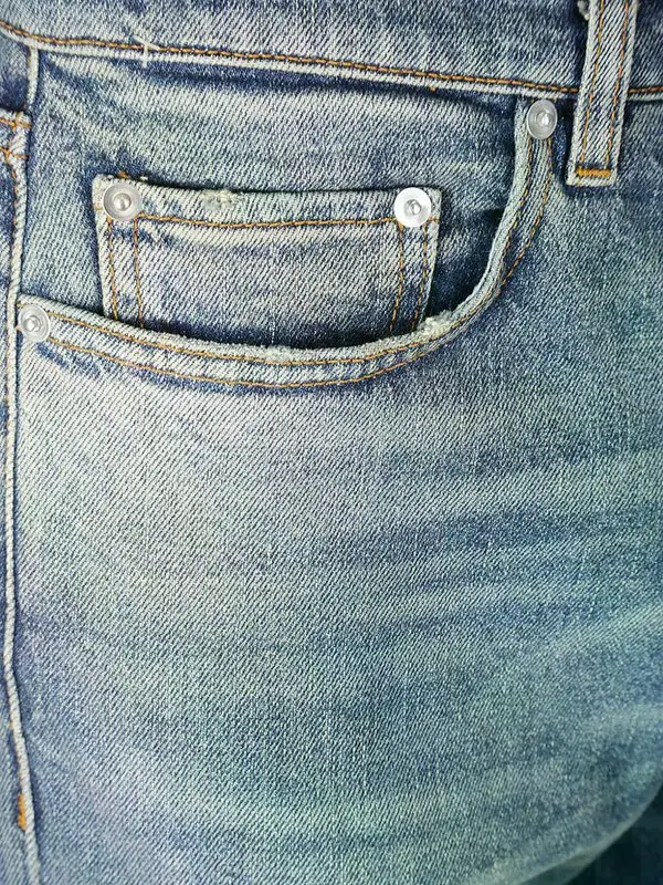 HAIKURE Logo-appliqué Slim-fit Jeans