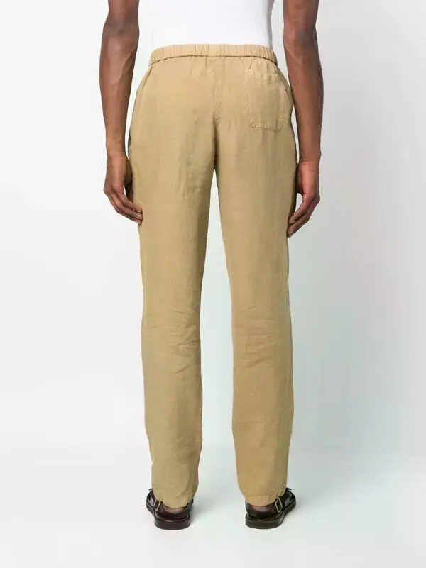 Boglioli Straight-leg Linen Trousers