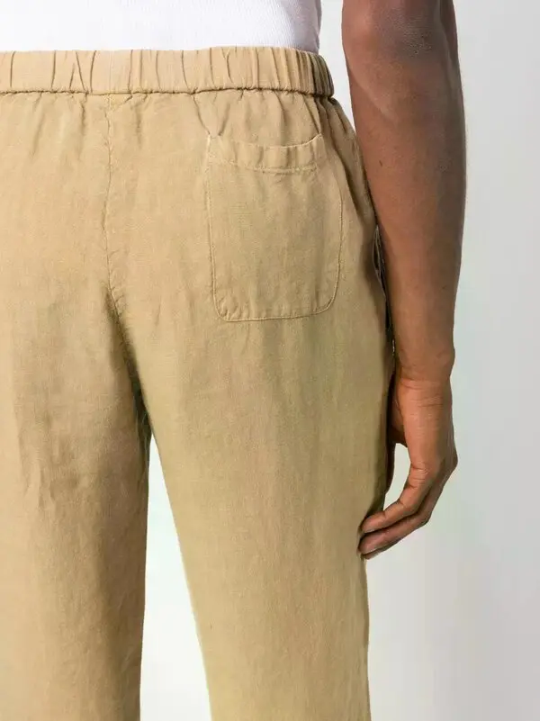 Boglioli Straight-leg Linen Trousers