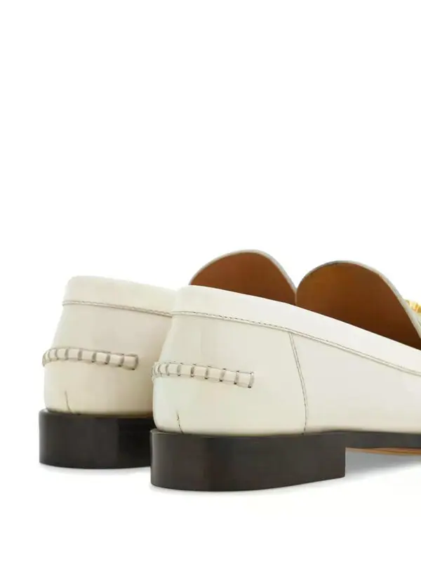 FERRAGAMO Leather Vara Loafers