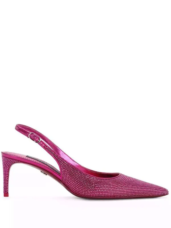 Dolce & Gabbana 60mm Rhinestone-embellished Slingback Pumps