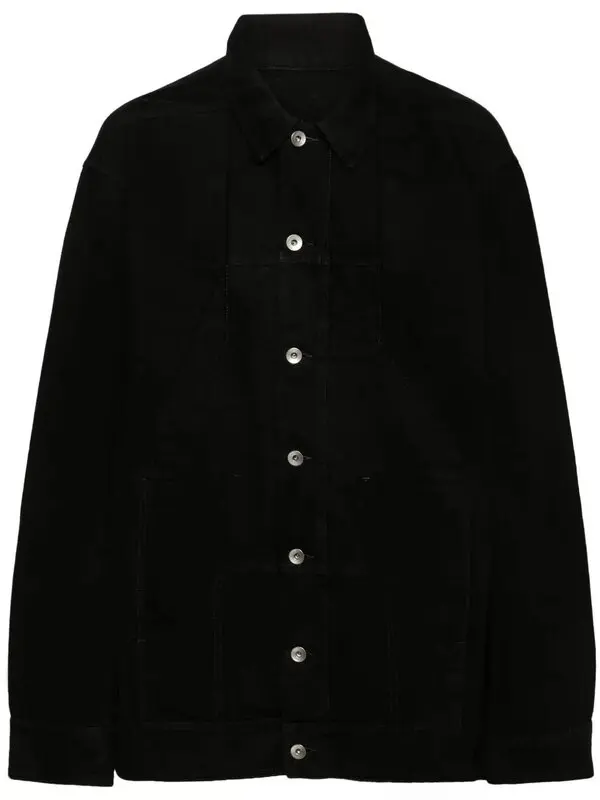 Rick Owens Sphinx Jumbo Worker Jacket - Black