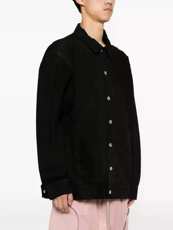 Rick Owens Sphinx Jumbo Worker Jacket - Black