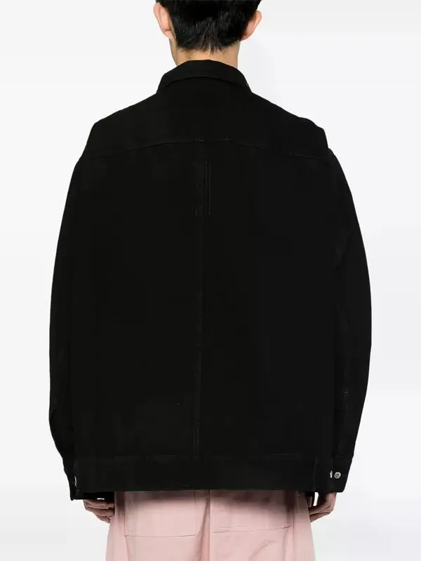 Rick Owens Sphinx Jumbo Worker Jacket - Black