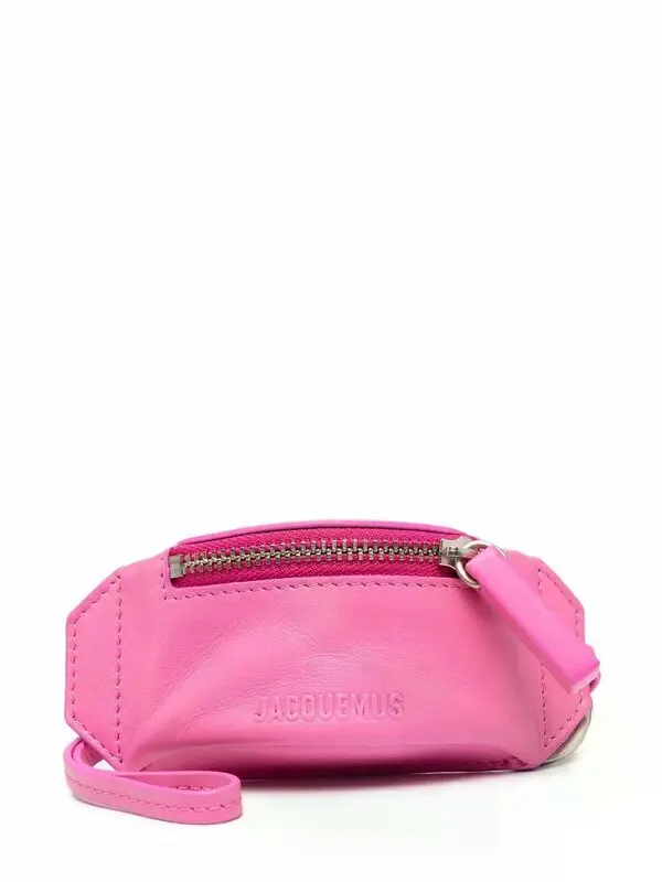 Jacquemus Logo-embossed Wallet - Pink