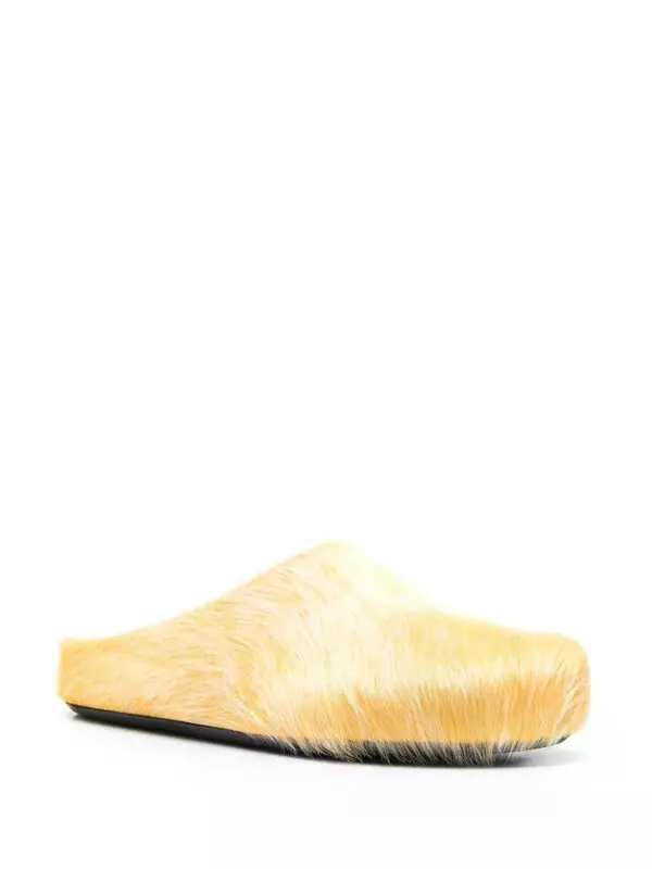 Marni Fussbett Mules - Yellow