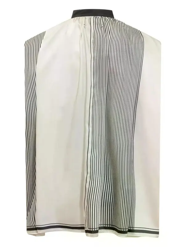 CALCATERRA Printed Sleeveless Blouse