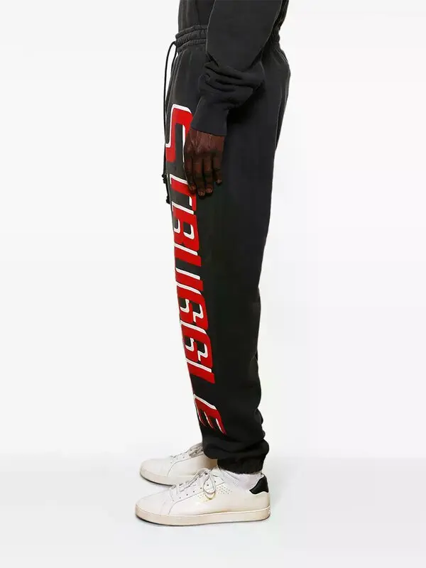 SAINT MXXXXXX Logo-print Cotton Track Pants