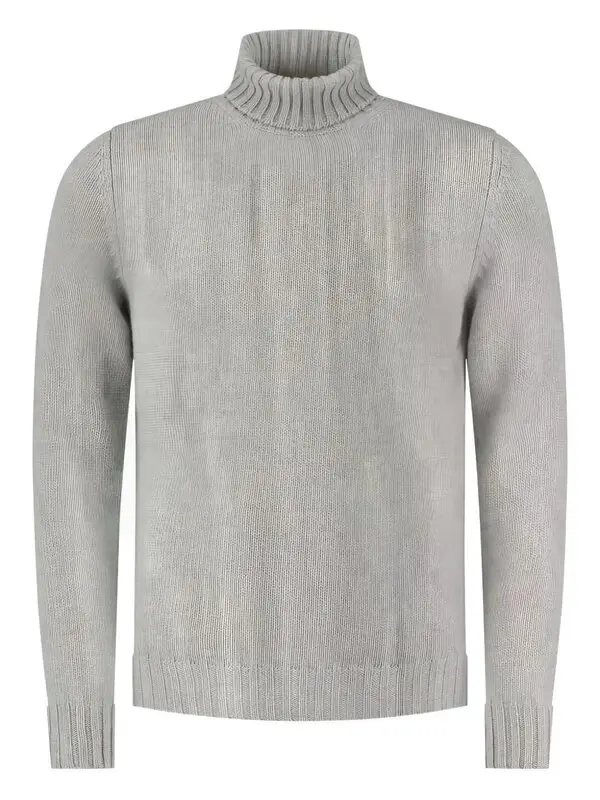 Fedeli Ribbed Roll-neck Sweater