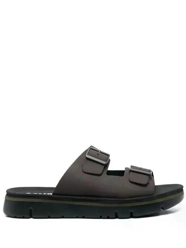 Camper Oruga Buckled Sandals - Brown