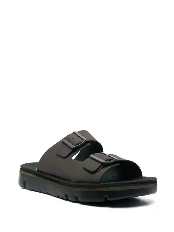 Camper Oruga Buckled Sandals - Brown