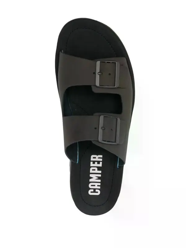 Camper Oruga Buckled Sandals - Brown