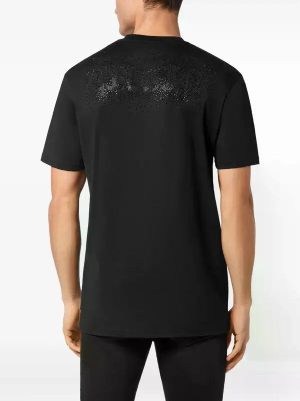 Philipp Plein Gothic Plein-embellished T-shirt - Black