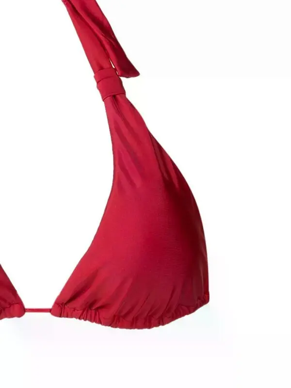 AMIR SLAMA Halterneck Bikini Set - Red