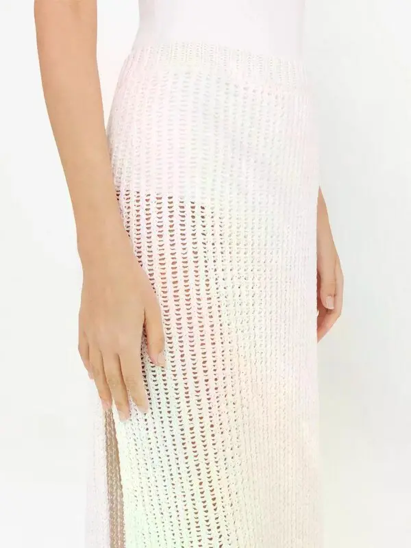 FERRAGAMO Side-slit Knit Skirt