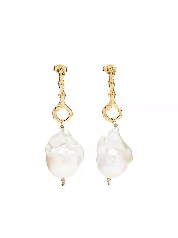 ALIGHIERI The Olive Drop Earrings - Gold