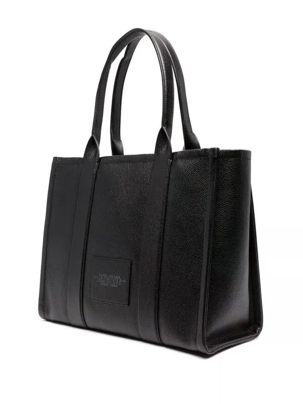 Marc Jacobs Leather Tote Bag - Black