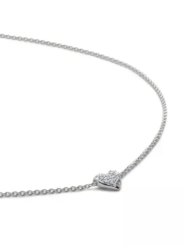Monica Vinader Heart Pendant Necklace