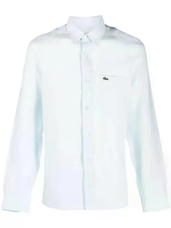 Lacoste Logo-patch Button-down Shirt