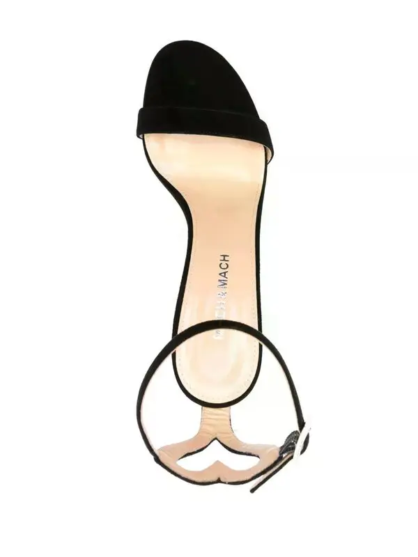Mach & Mach 90mm Suede Sandals