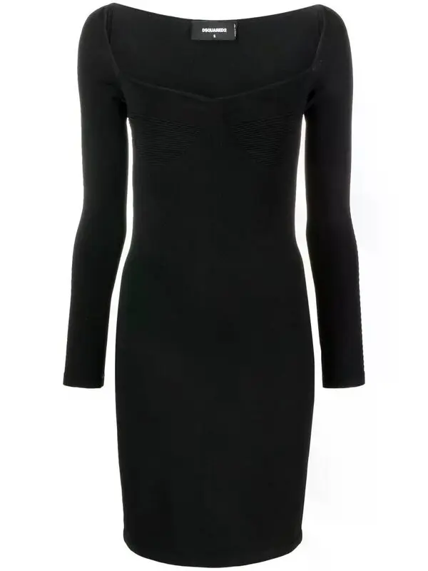 Dsquared2 Long-sleeved Mini Dress