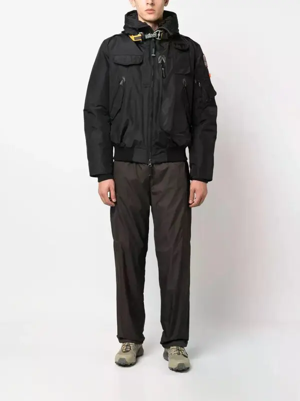 PARAJUMPERS Logo-patch Hooded Jacket