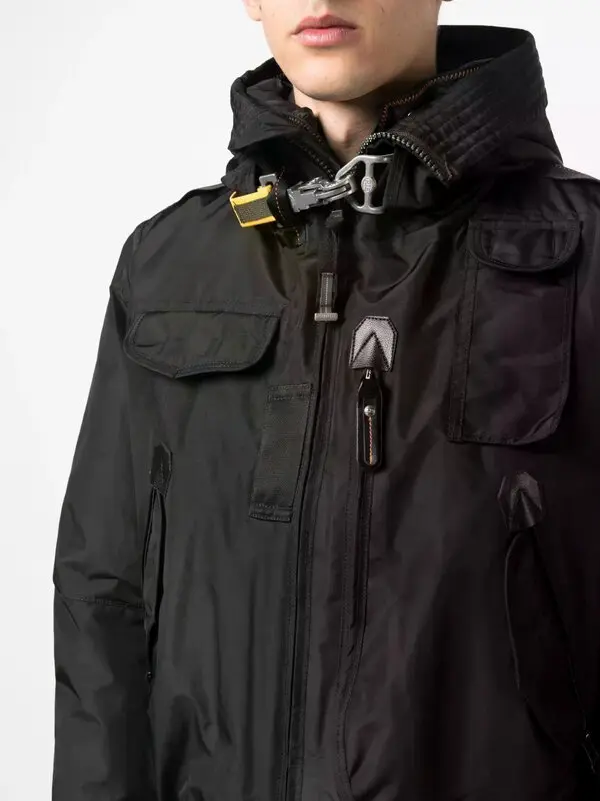 PARAJUMPERS Logo-patch Hooded Jacket