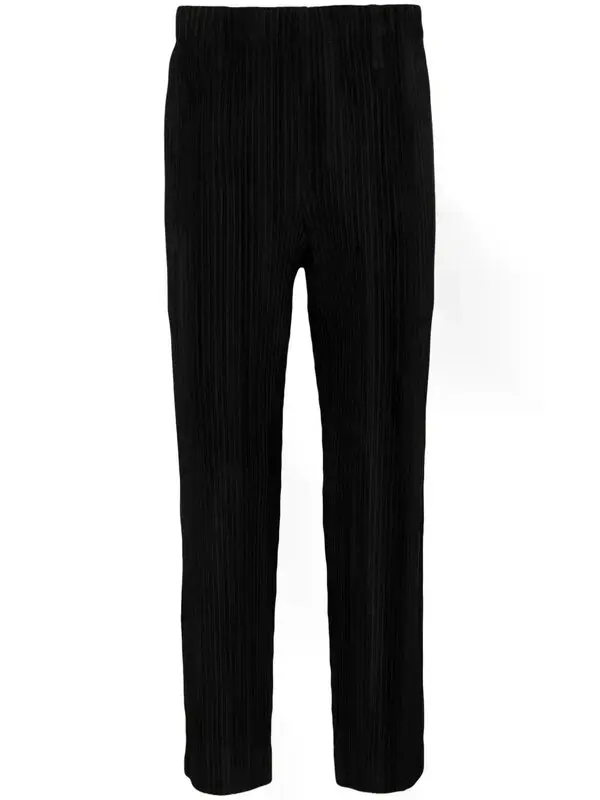 Issey Miyake Basic Tapered Plissé Trousers
