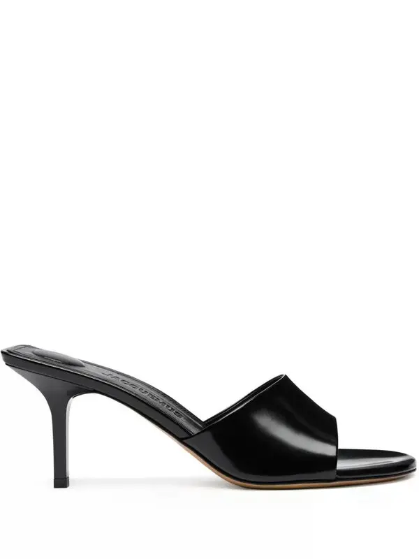 Jacquemus Cubist Sandals - Black