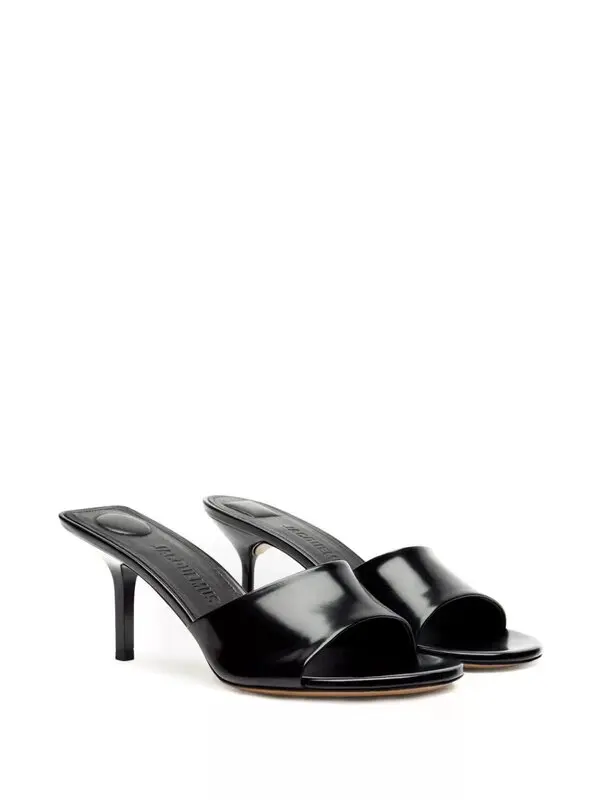 Jacquemus Cubist Sandals - Black