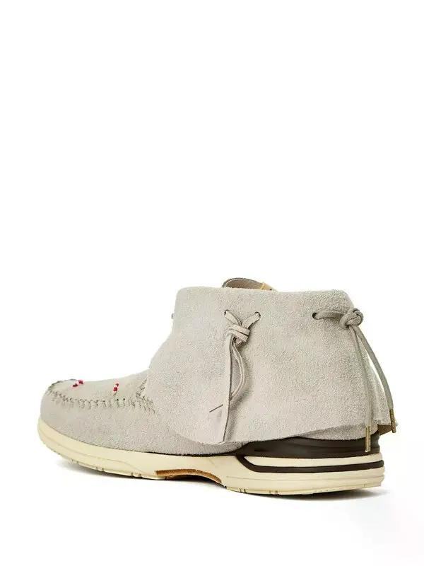 Visvim Suede Ankle Boots - Grey