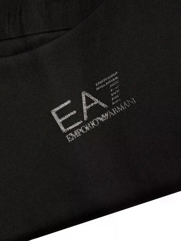 EA7 Logo-print Sports Bra