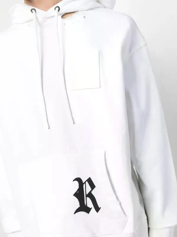 Raf Simons Logo Patch Hoodie