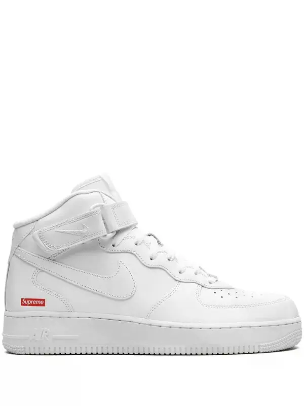 Nike X Supreme Air Force 1 Mid Mini Box Logo Sneakers