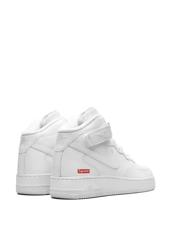 Nike X Supreme Air Force 1 Mid Mini Box Logo Sneakers