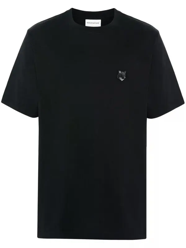 Maison Kitsuné Fox-patch Cotton T-shirt