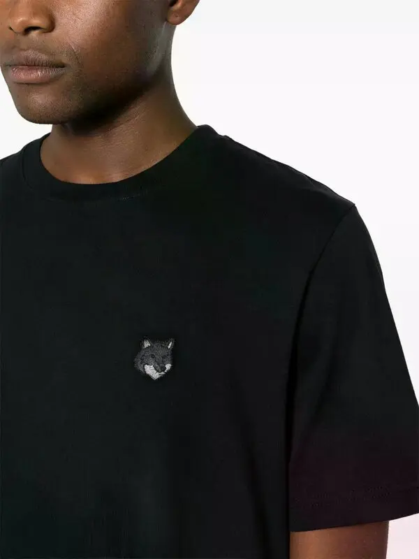 Maison Kitsuné Fox-patch Cotton T-shirt