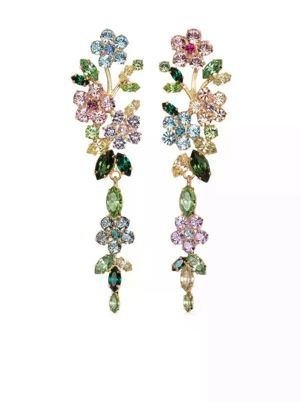 JENNIFER BEHR Verlee Drop Earrings - Green