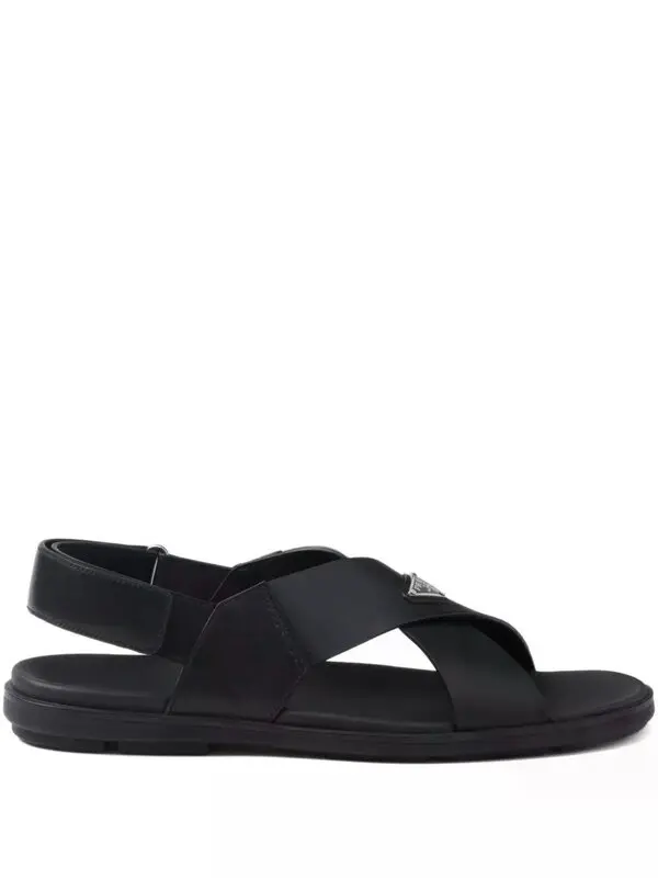 Prada Cross-strap Sandals