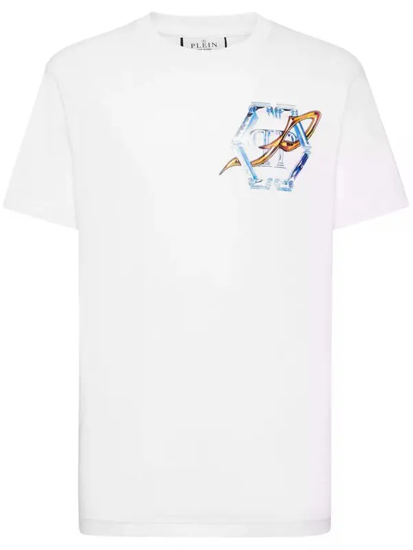 Philipp Plein Logo-print Cotton T-shirt - White