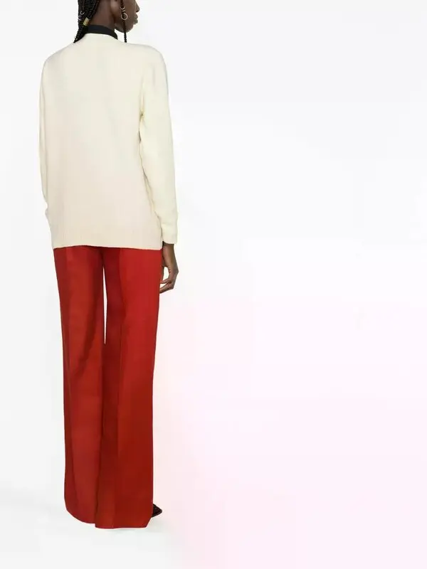 JIL SANDER V-neck Wool Cardigan