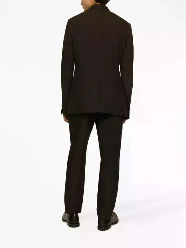 Dolce & Gabbana Double-breasted Linen Blazer